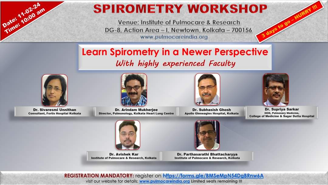 Spirometry Workshop - Institute of Pulmocare and Research